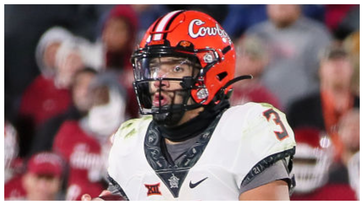 Oklahoma State QB Spencer Sanders Enters Transfer Portal - outkick ...
