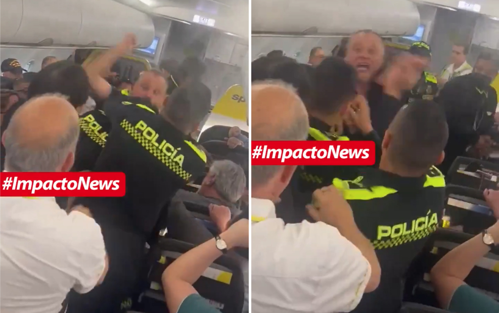 Spirit Passenger Attacks Police On Florida-Bound Flight In A Disgusting ...