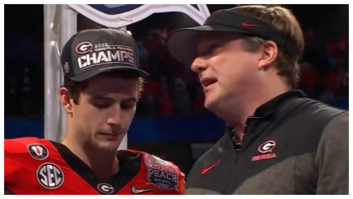 Kirby Smart Bizarrely Rips Stetson Bennett After Winning - outkick ...