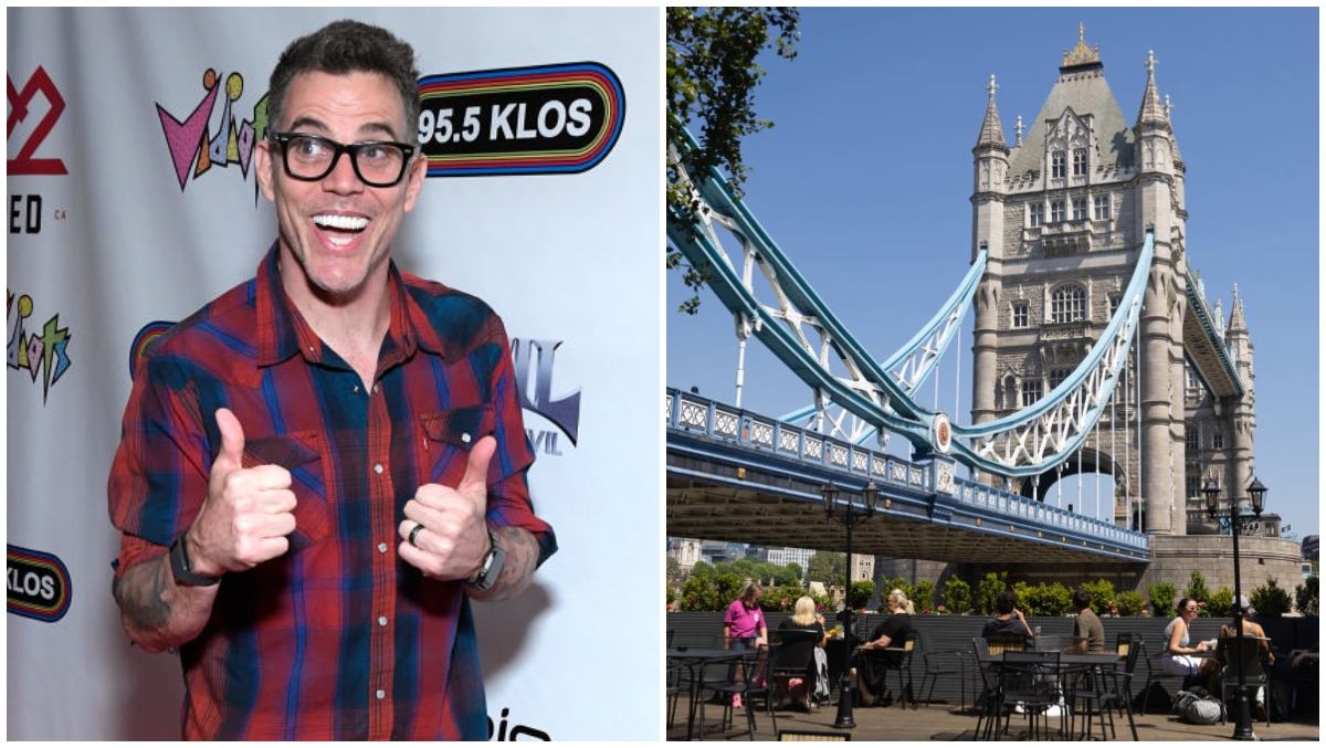 Authorities Give Steve-O Talking To For Tower of London Bridge Jump ...