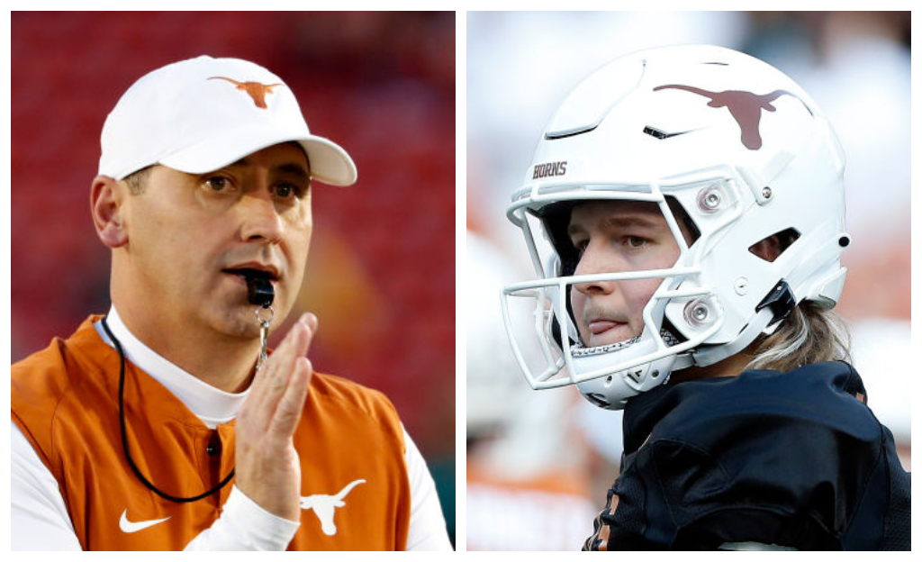 Steve Sarkisian Discusses Quinn Ewers Being QB1 - outkick | OutKick