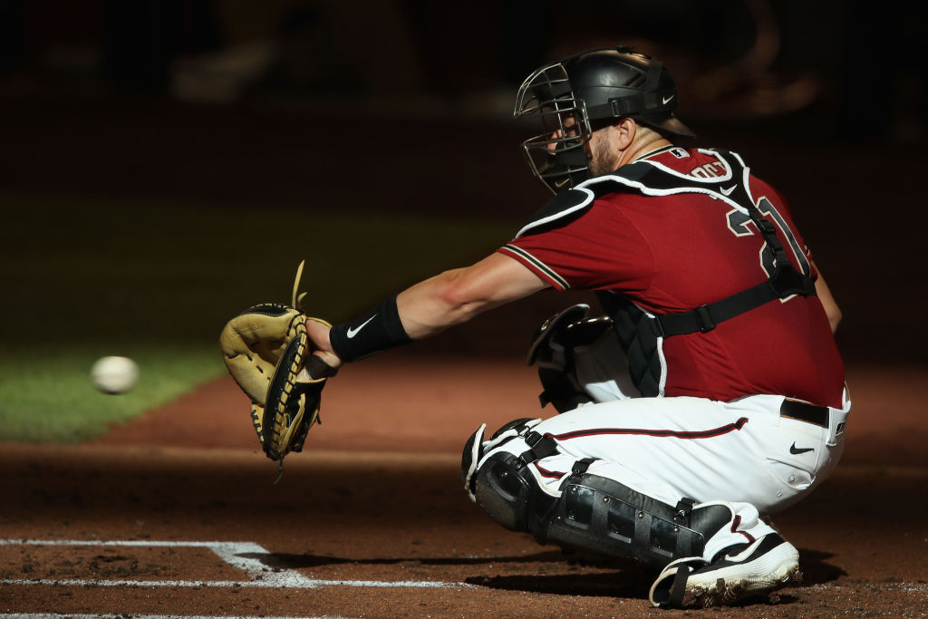 Diamondbacks Catcher Stephen Vogt Gets Cranked In The Nut Bag Outkick