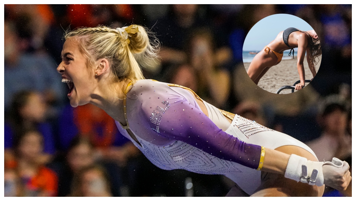 Olivia Dunne Rival Sydney Smith Has Been Putting On A Flexibility ...