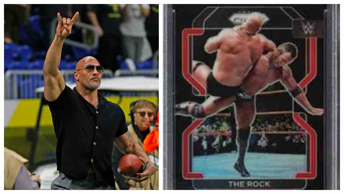 Trading Card Of 'The Rock' Sells For $126K, WWE's Highest Ever | OutKick