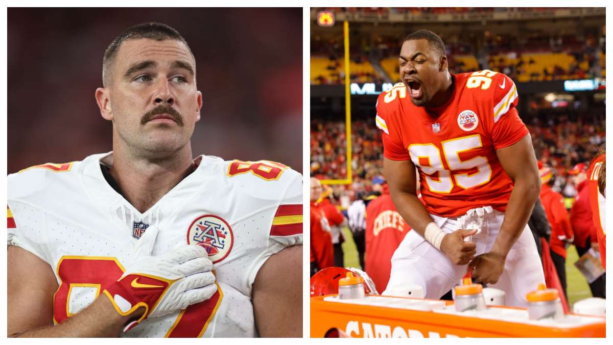 Travis Kelce Pleads With Chris Jones To Return To Chiefs | OutKick