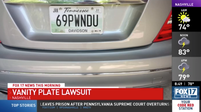 Tennessee Says Woman's '69' Plate Is Offensive After She's Owned It For ...