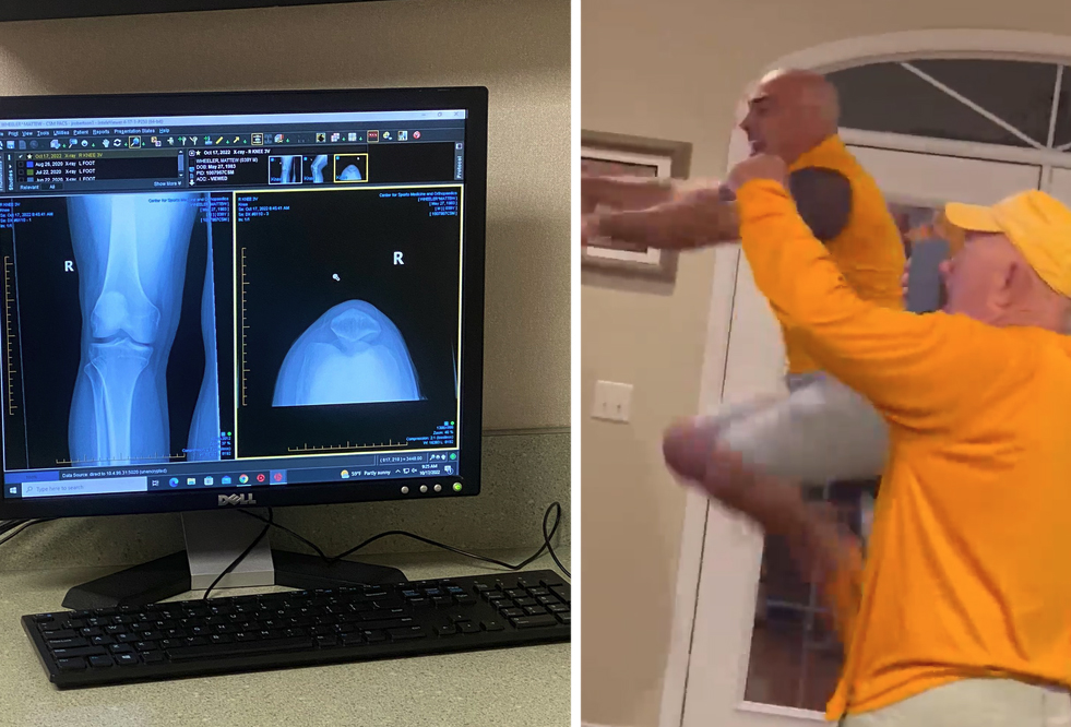 Tennesee Fan Tears ACL Celebrating Vols Win Over Bama - 'I've Been ...