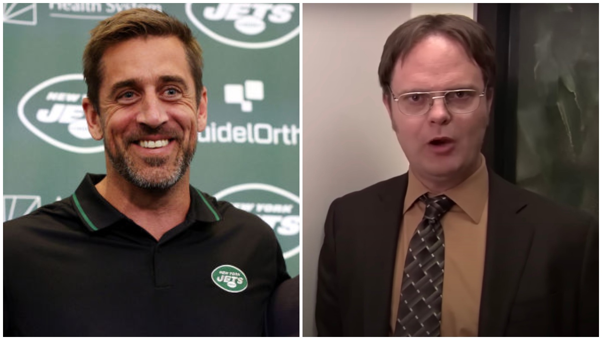 Aaron Rodgers' Favorite Show Is 'The Office' - outkick | OutKick