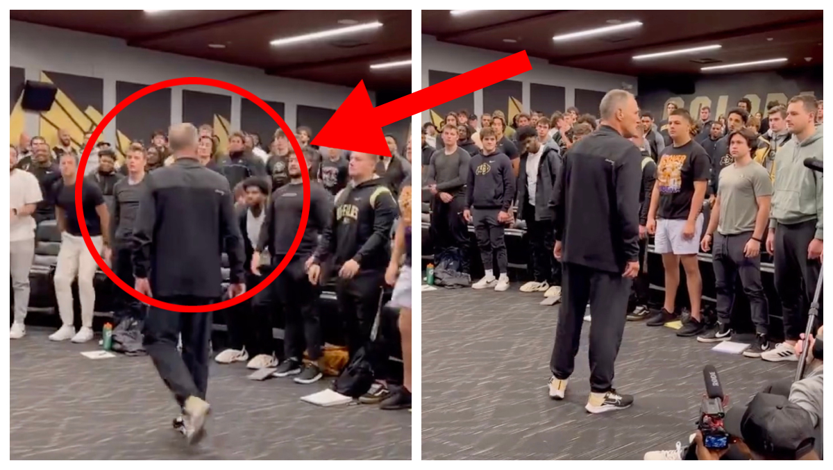Colorado Coach Tim Brewster Gives Passionate Speech: VIDEO - outkick ...