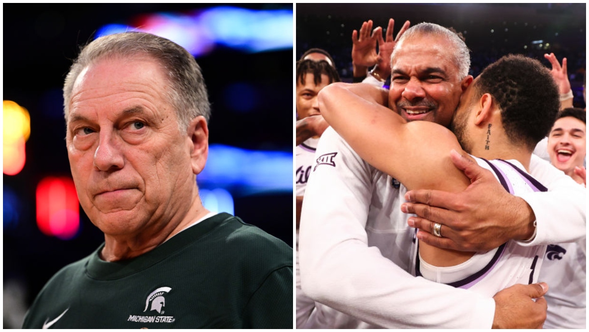Tom Izzo Says Kansas State Hit 'Lucky Plays' To Win - outkick | OutKick