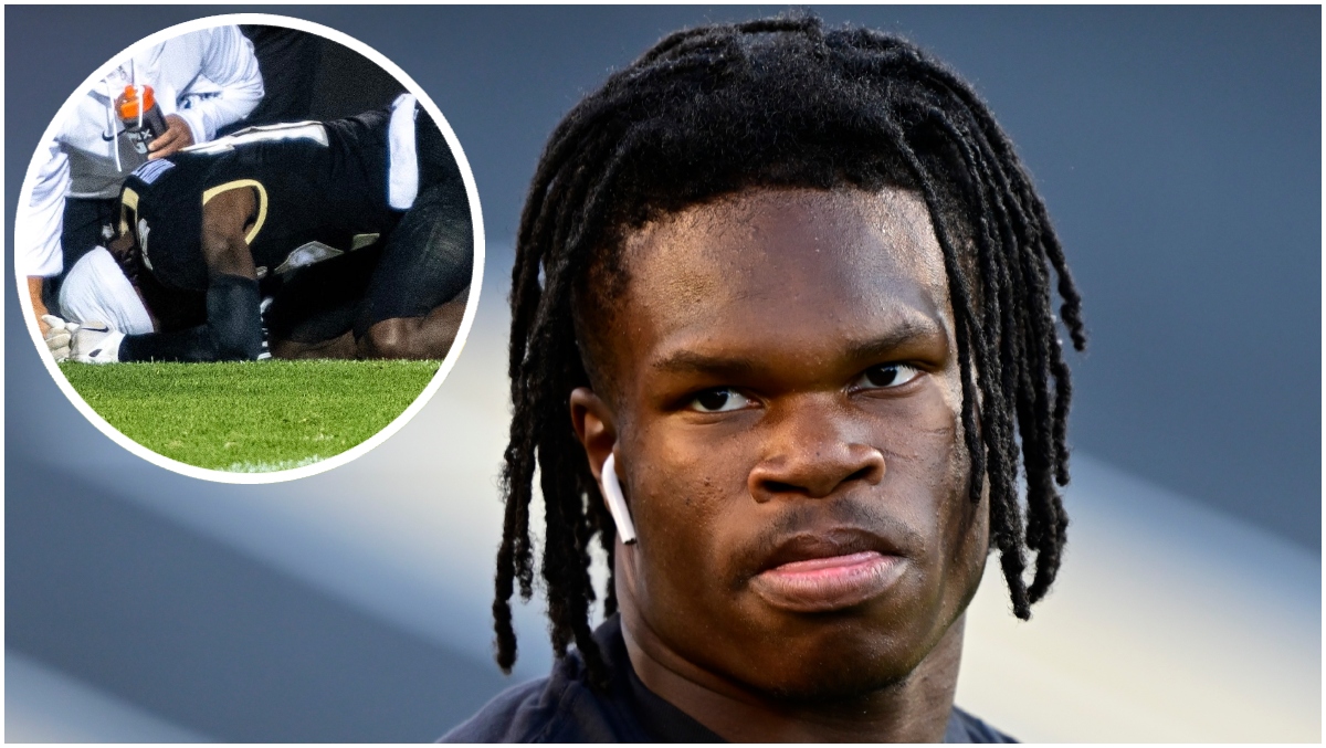 Travis Hunter's Girlfriend Shares Health Update After Brutal Hit ...