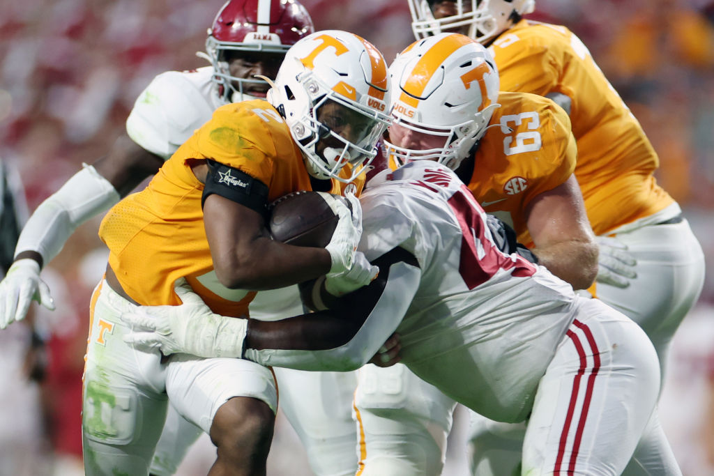 Tennessee's Cinematic Classic, 52-49 Win Over Alabama Dominated TV ...