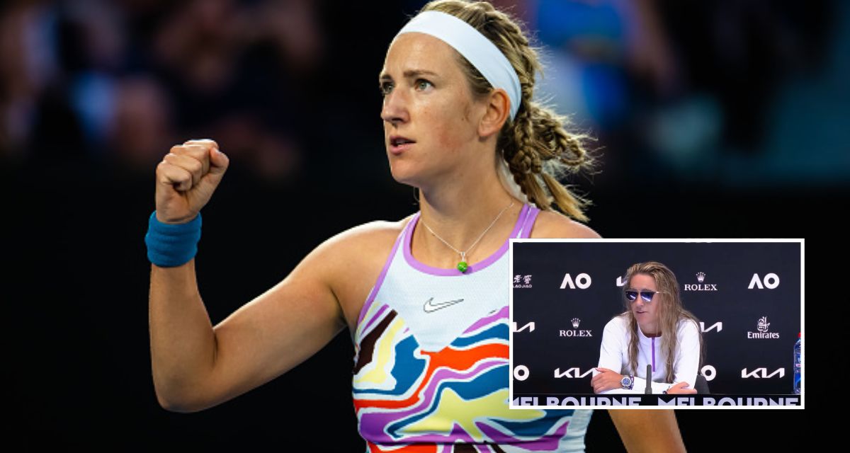 Tennis Player Victoria Azarenka Calls Out Media Member For Pushing ...