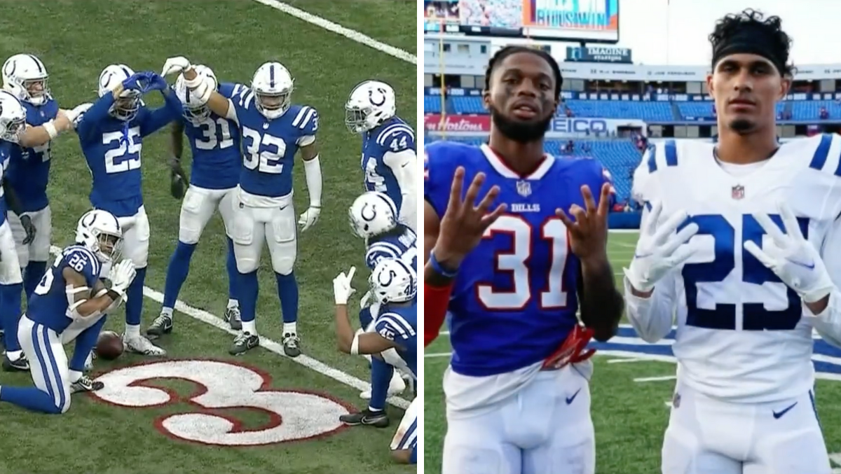 Colts' Rodney Thomas Pays Tribute To High School Friend Damar Hamlin ...
