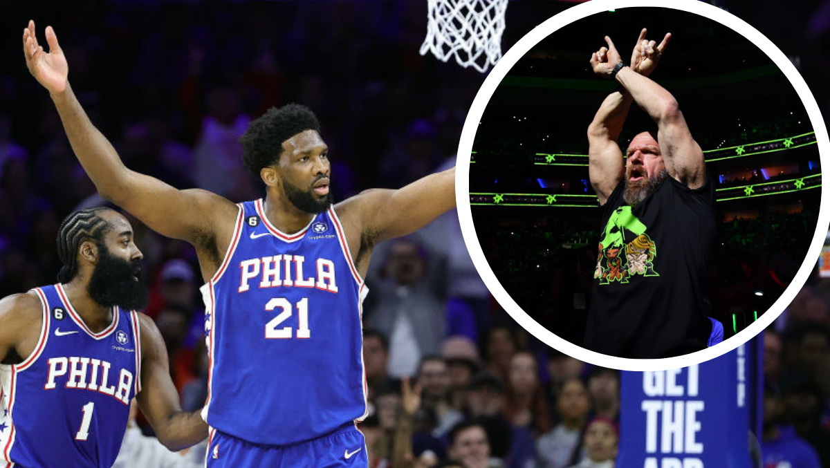 NBA Fines Joel Embiid, Triple H Offers To Chip In | OutKick NBA Fines Joel Embiid, Triple H Offers To Chip In | OutKick