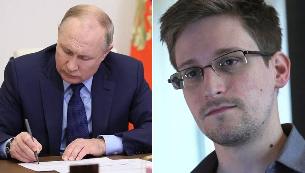 Edward Snowden Granted Russin Citizenship By Vladimir Putin - outkick ...