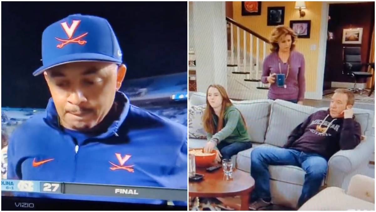 Virginia's Upset Over UNC Interrupted By 'Last Man Standing' - outkick ...