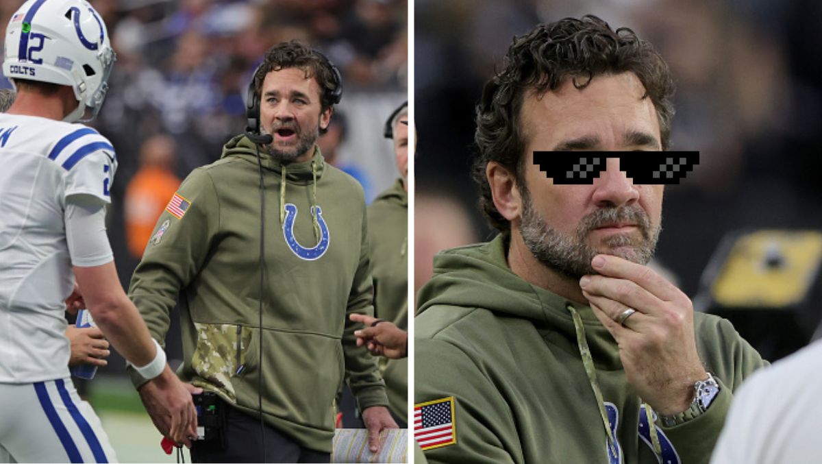 Jeff Saturday Defies Expectations, Haters To Win First Game As Colts ...