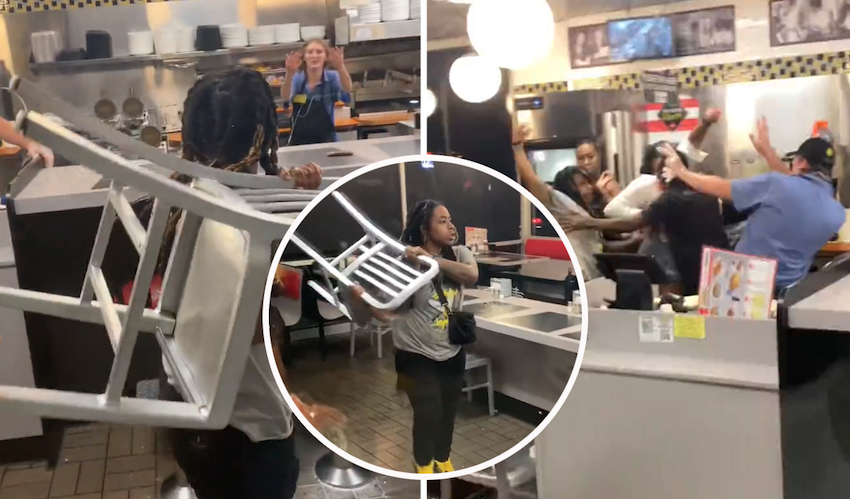 Waffle House Cook Unloads Bombs In Wildest WWE-Like Fight You'll Ever ...