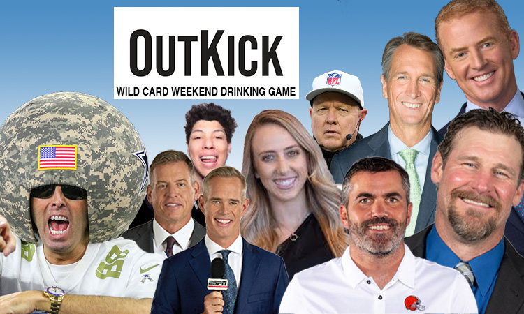 The OutKick Wild Card Weekend Drinking Game | OutKick