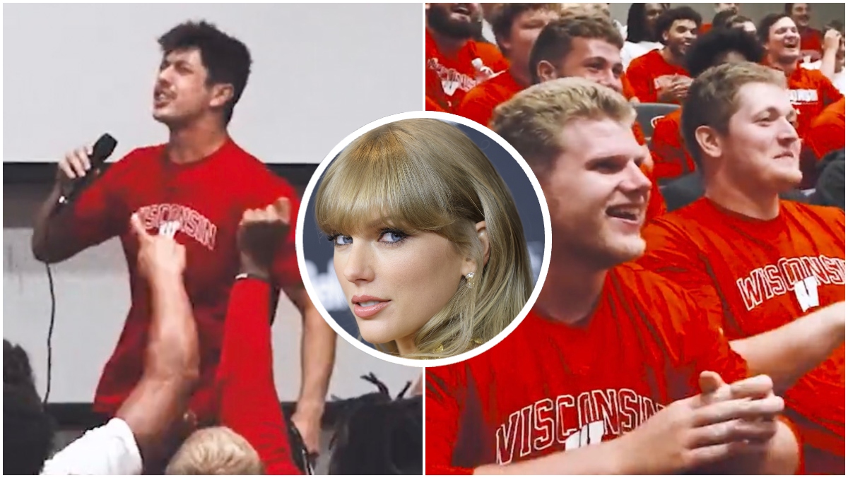 Wisconsin's Football Team Sings Taylor Swift With Gusto - outkick