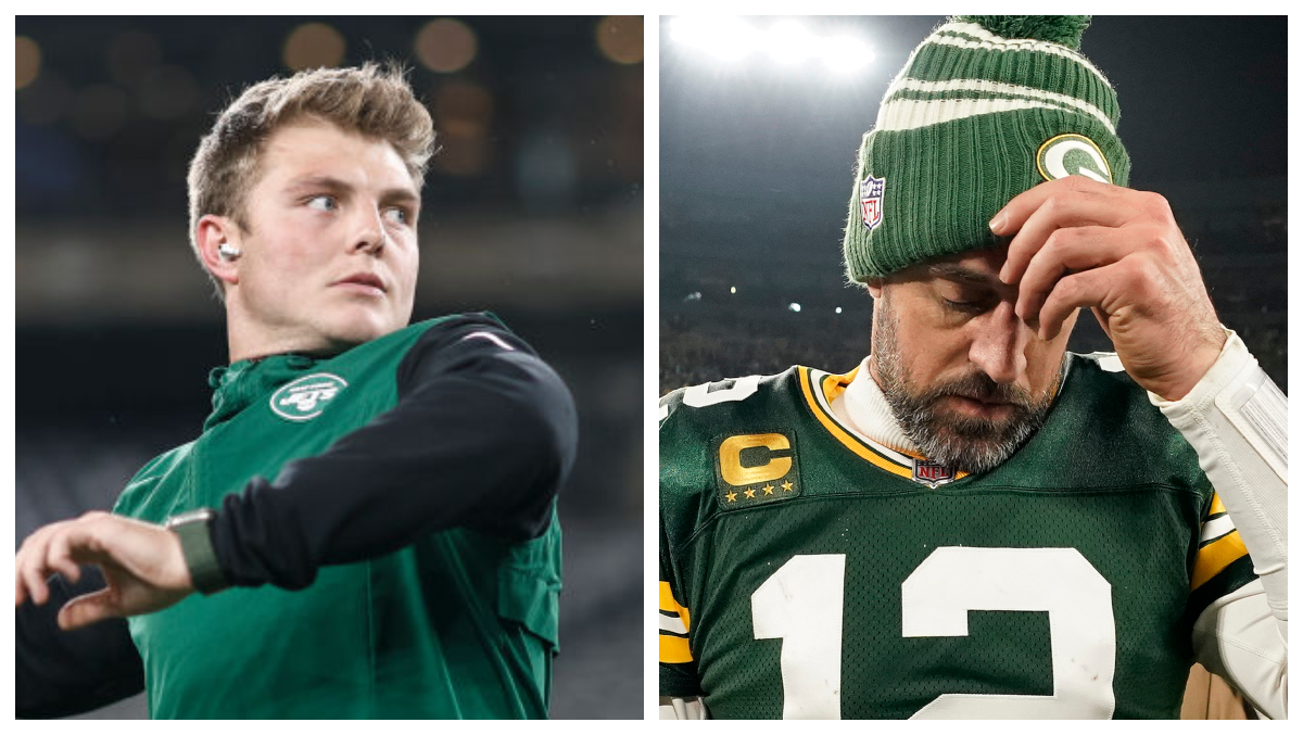 Aaron Rodgers' Advice For Zach Wilson Aged Very Poorly - outkick