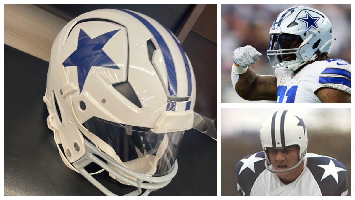 Ezekiel Elliott Shares Thanksgiving Cowboys Helmet And It's Hideous ...