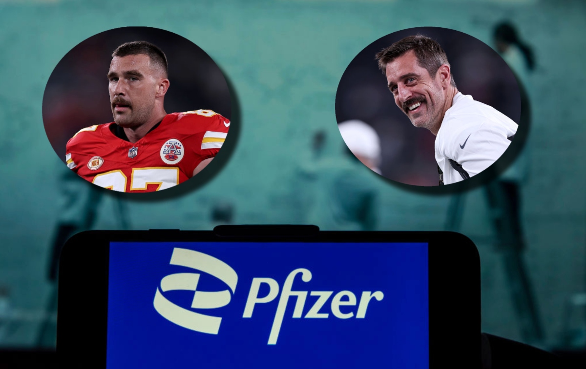Aaron Rodgers Calls Travis Kelce Mr. Pfizer: Video | OutKick