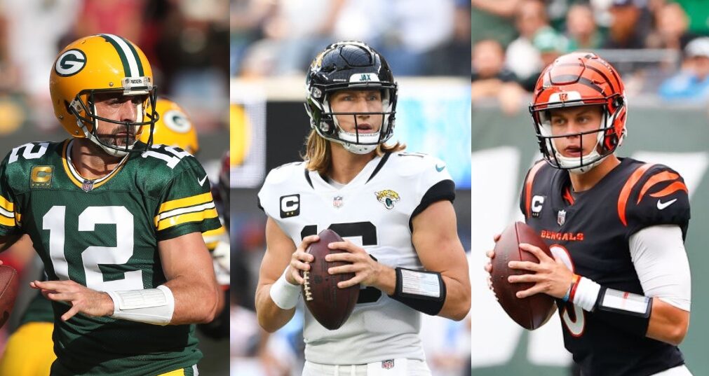 Aaron Rodgers, Trevor Lawrence, And Joe Burrow Seeking Relief And ...