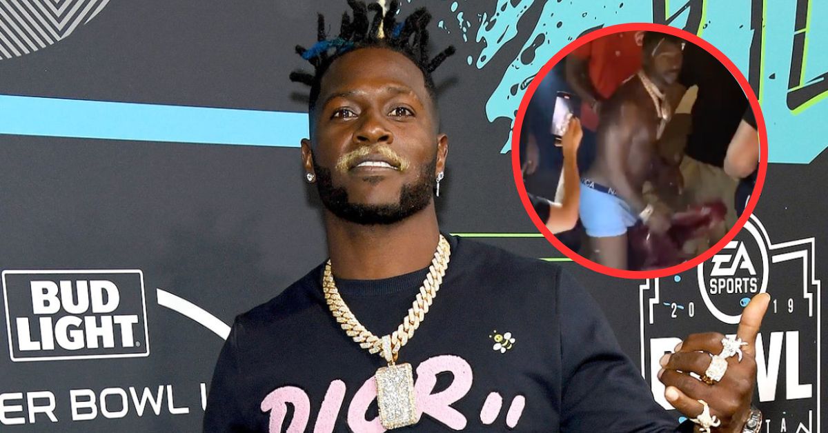 Antonio Brown Ditches Pants At Tallahassee Rap Show | OutKick