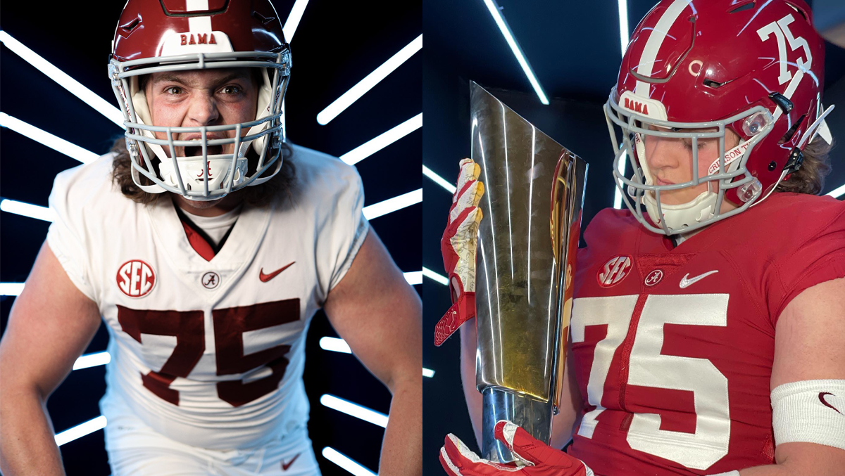 Giant Alabama Football Commit Dwarfs Teammates In Viral Photo | OutKick