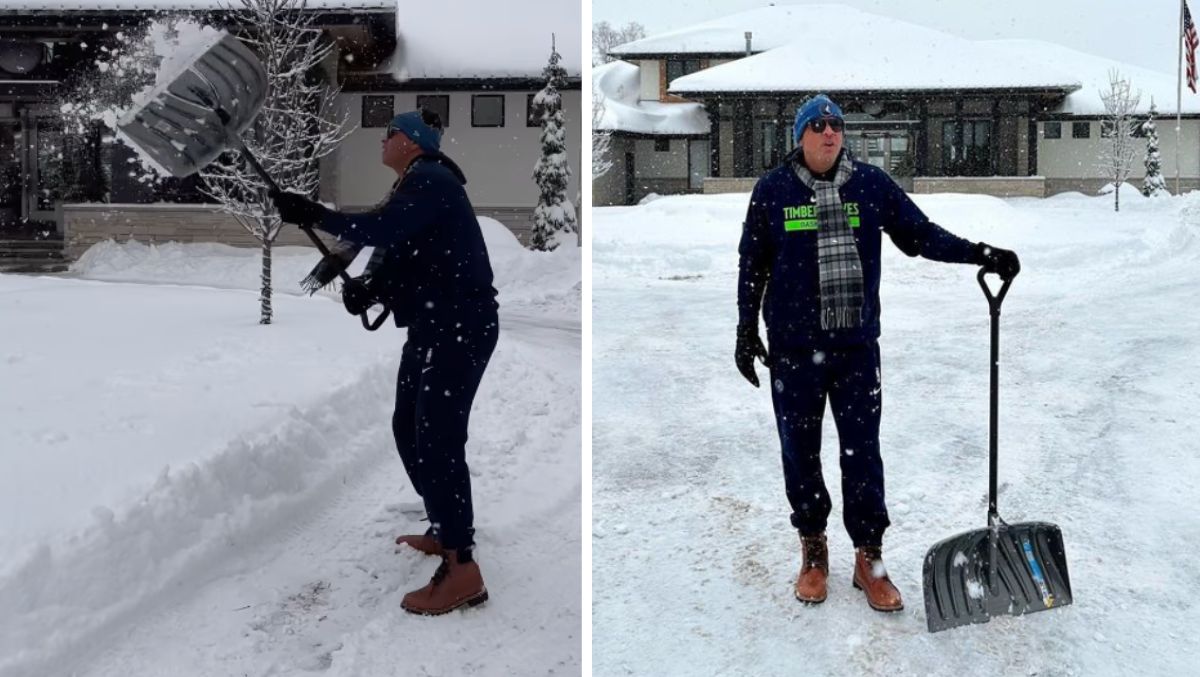 A-Rod Claims He Shoveled Driveway Full of Snow, Skeptics Come Out In ...