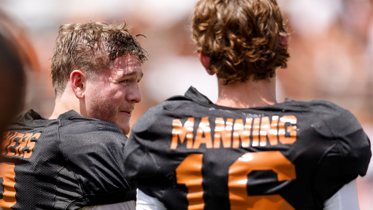 Arch Manning's Weight Transformation Headlines Texas' Jacked QB Room ...