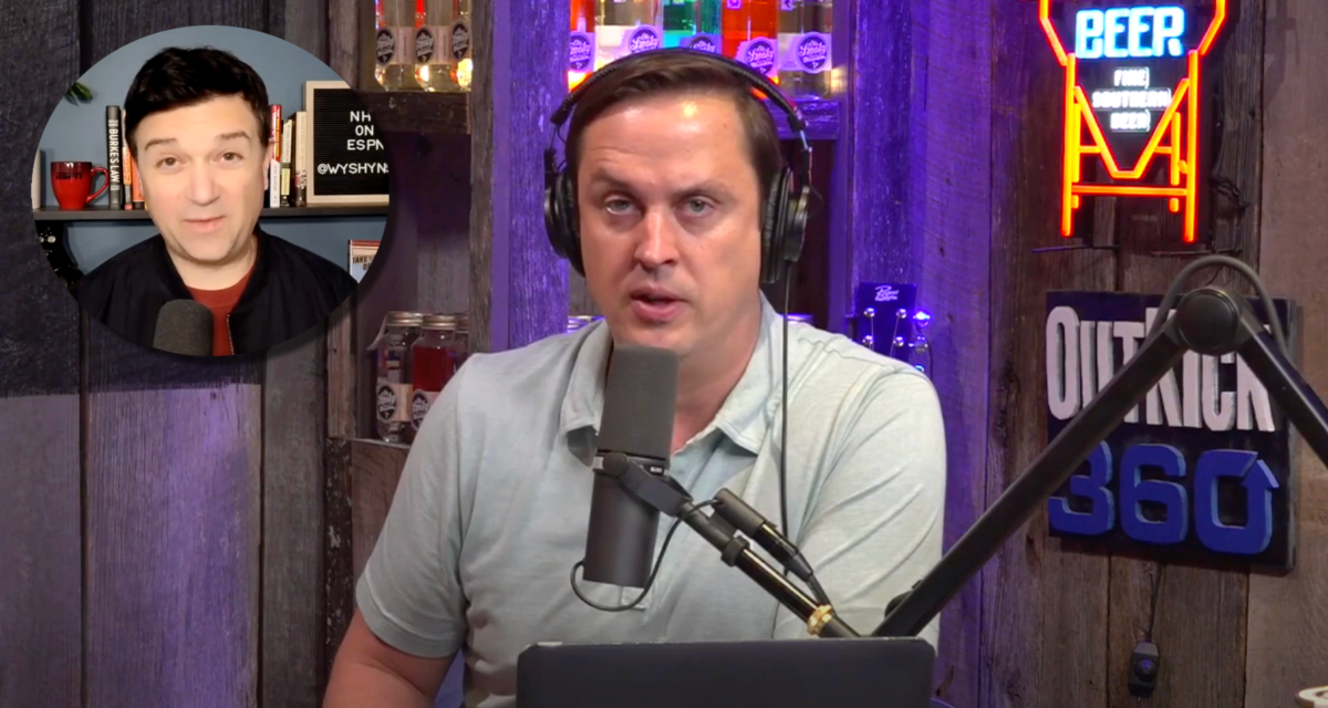 Greg Wyshynski Declines Invite From OutKick 360 To Discuss Provorov ...