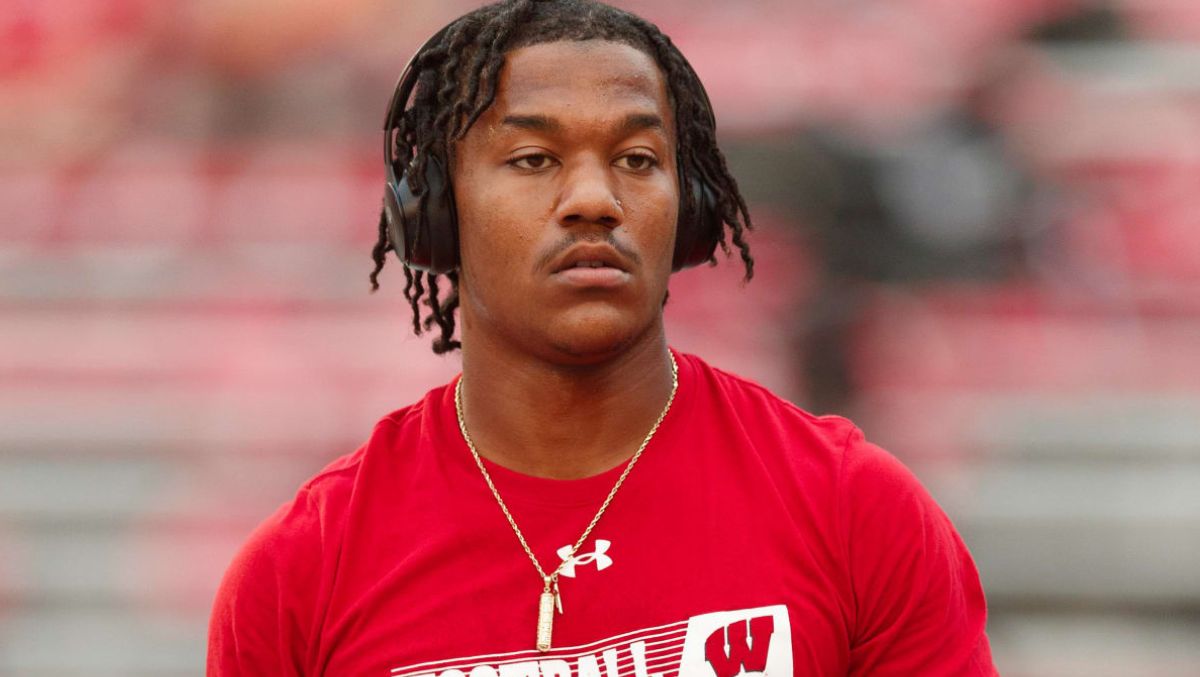 Badgers WR Popped On Weapons Arrest During Street Party - outkick | OutKick