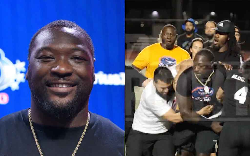 LeGarrette Blount Throws Punches At Youth Football Game In Wild Video ...