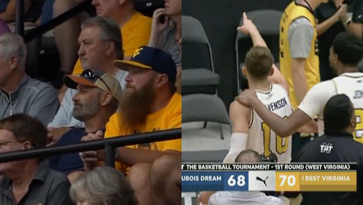 Bob Huggins Makes First Appearance Since DUI To Support WVU Players ...