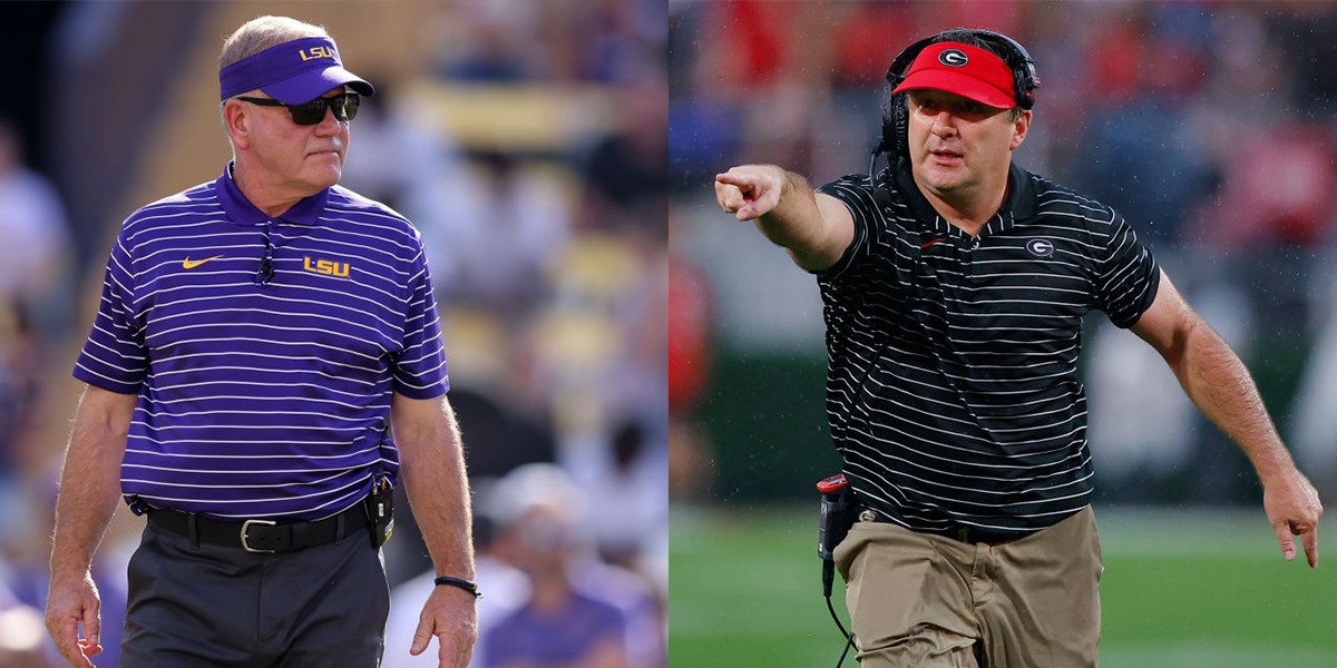 SEC Championship Game Set: No. 1 Georgia Will Play No. 7 LSU | OutKick