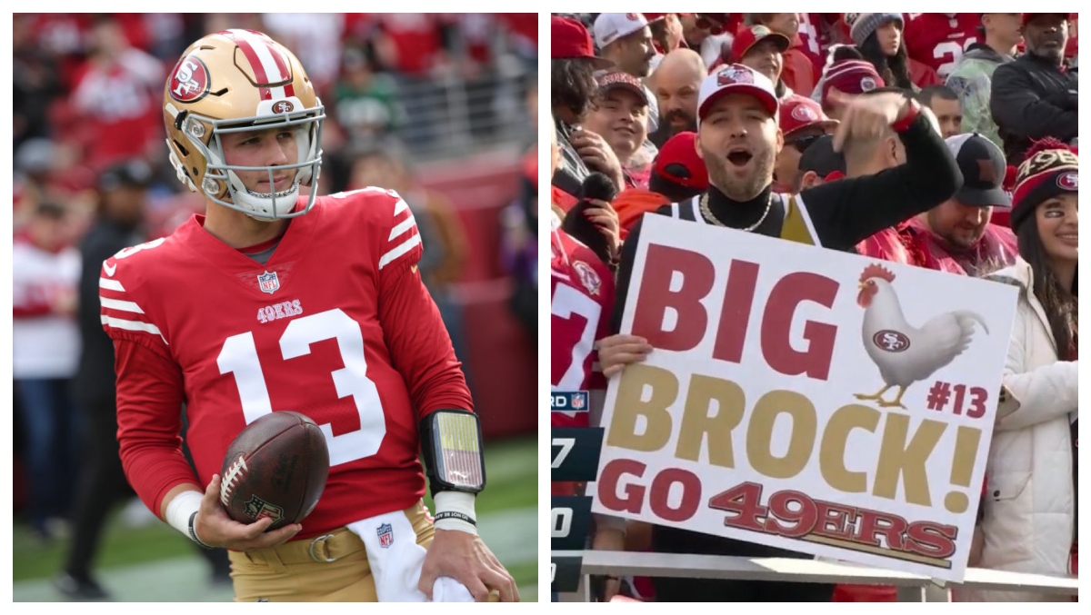 49ers Fans Can't Get Enough Of Big ... Chicken ... Brock Purdy | OutKick
