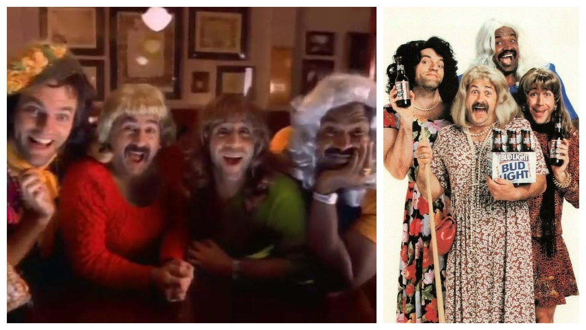 Bud Light 'Ladies Night' Ad Resurfaces With Men In Drag Amid Mulvaney ...