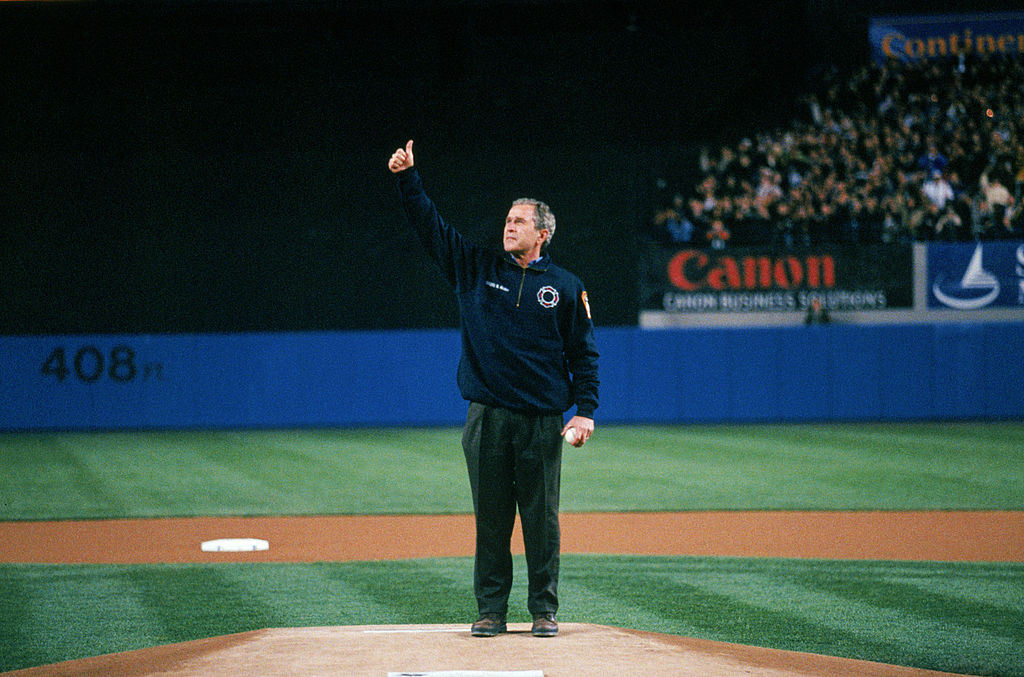 George W Bush To Throw Out First Pitch At World Series Outkick