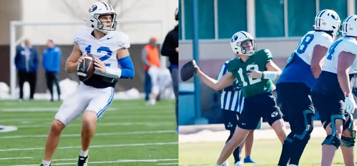 BYU's First Jewish QB Coins Brilliant Faith-Based Nickname, Eyes