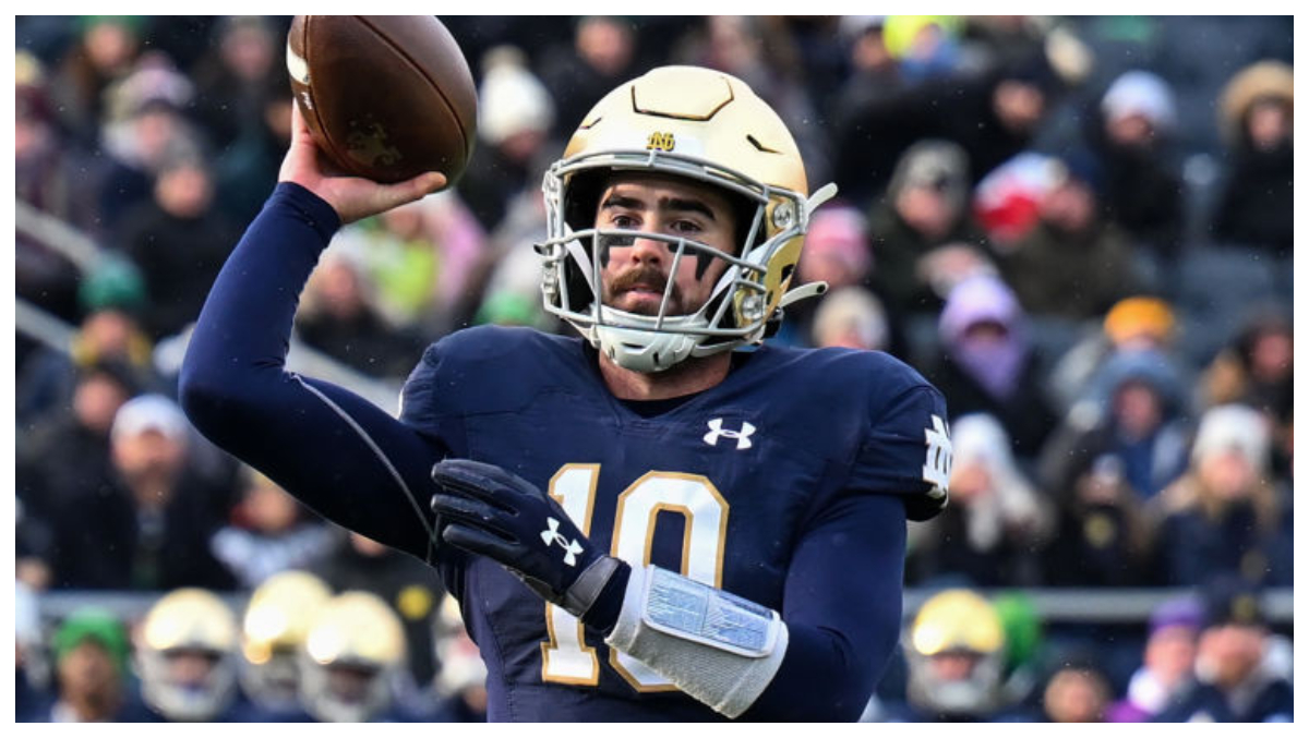 Notre Dame QB Drew Pyne Is Transferring - outkick | OutKick