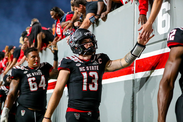 NC State QB Devin Leary Out For Season After Roughing The Passer Hit ...