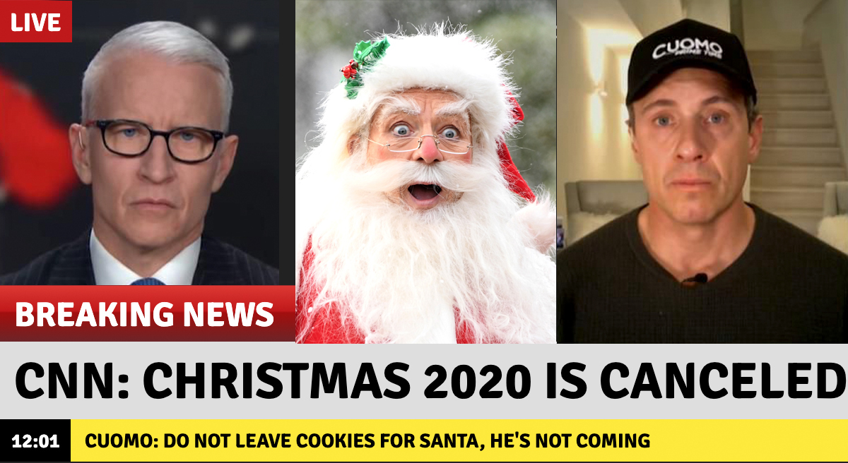 CNN Continues to Lean on COVID as It Wages The War on Christmas | OutKick