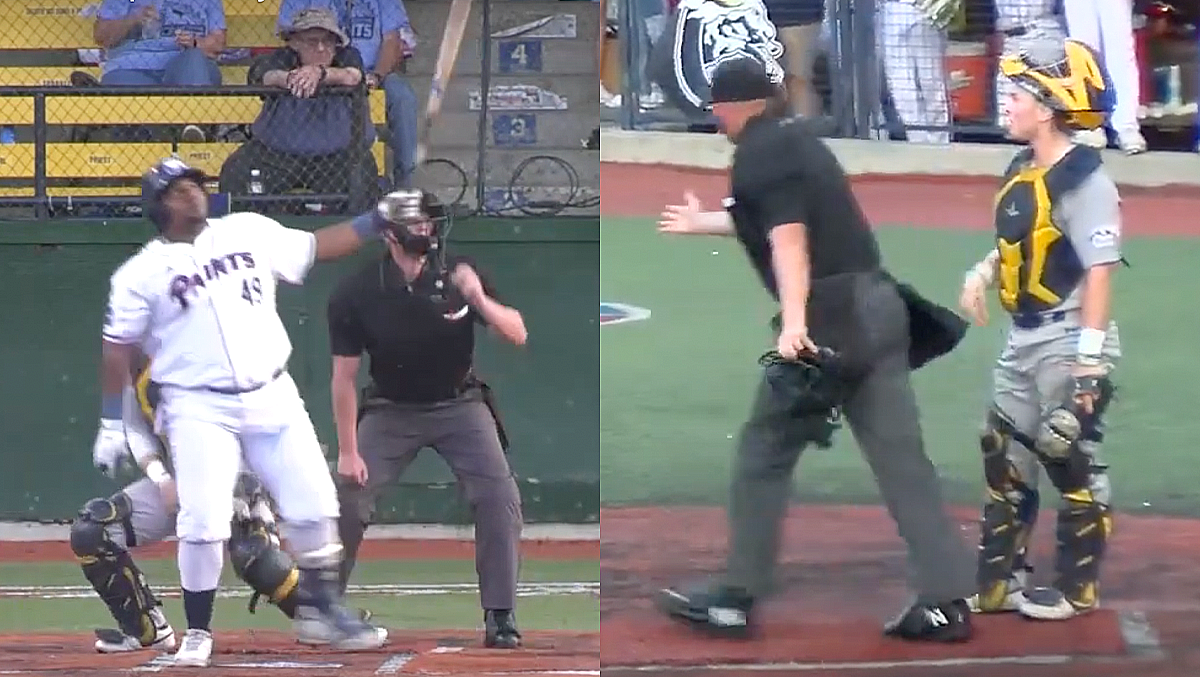 Fun-Hating Ump Ruins Pimp Job After 240lb Slugger Mashes Moonshot | OutKick