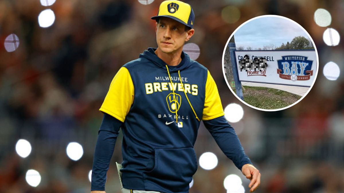 Craig Counsell Park Sign Vandalized Following Ex-Brewers Manager's ...