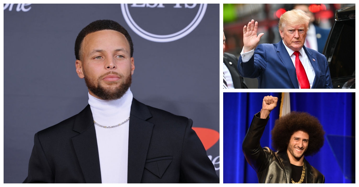 Steph Curry Calls Donald Trump 'Threat,' Praises Colin Kaepernick | OutKick