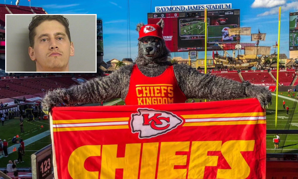 Chiefs Superfan Charged With Robbing A Bank Is Now On The Run | OutKick
