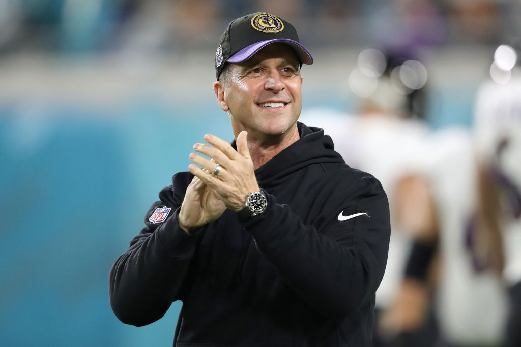 Even In Bitter Defeat John Harbaugh Hangs His Hat On Words Out Of The ...